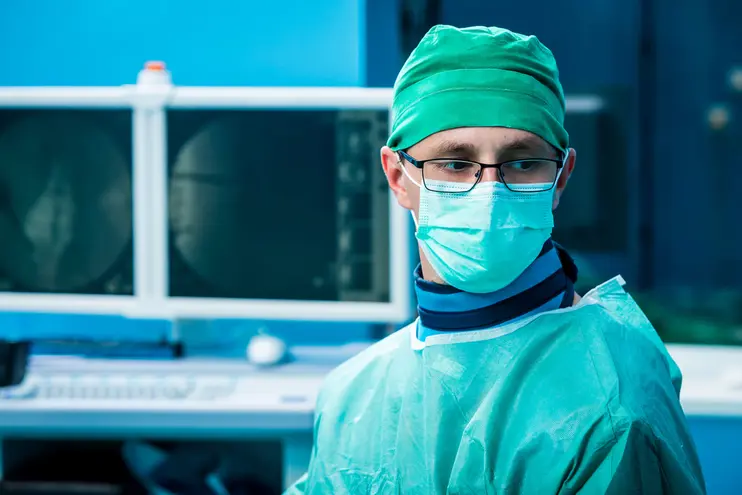 Open lumbar discectomy