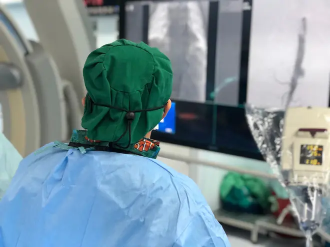 Thoracic endovascular aortic repair (TEVAR)