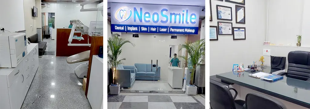 NeoSmile คลินิกทันตกรรม รากฟันเทียม ผิวหนัง ผม เลเซอร์ และเมคอัพถาวร